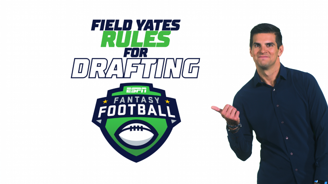 Die 10 wichtigsten Regeln von Field Yates für Fantasy Football Drafts ...
